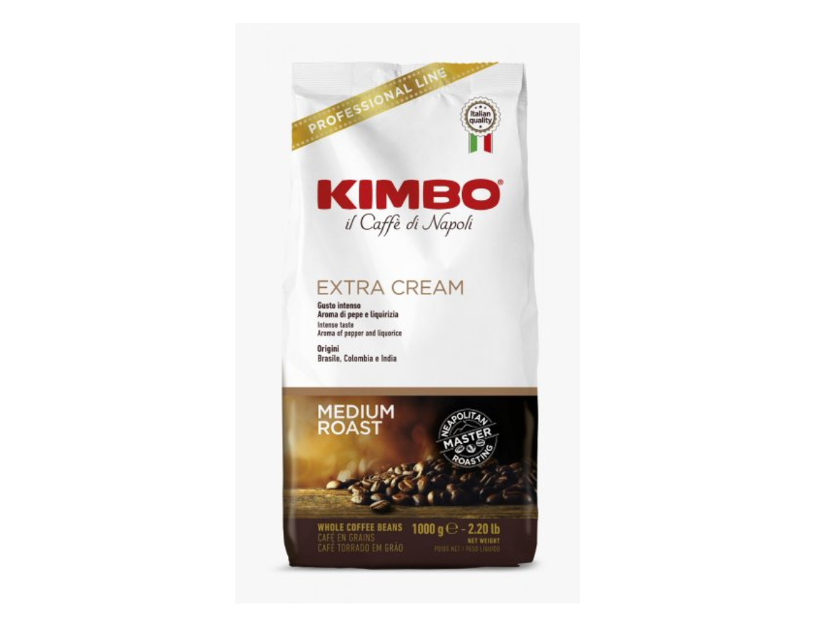 Kimbo Extra Cream Coffe Beans Medium Roast 1KG – Flying Butcher